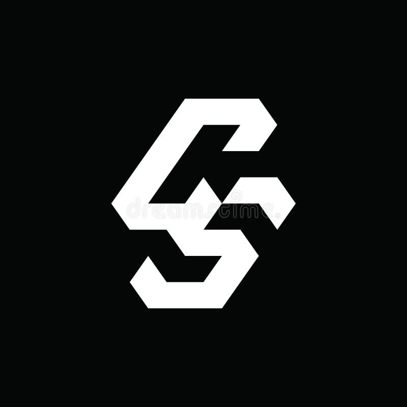 CS Logo, CS Monogram, Initial CS Logo, Letter CS Logo Stock Vector ...