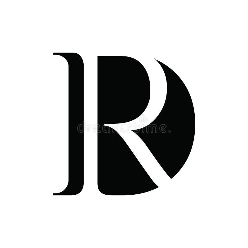 Abstract Letter RD DR Logo, RD DR Monogram, Initial RD DR Logo, Logo RD ...