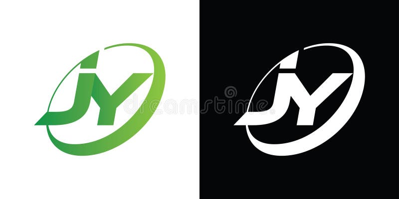 Letter JY Logo, JY Monogram, Initial JY Logo, JY Logo, Letter JY Icon Stock Vector ...