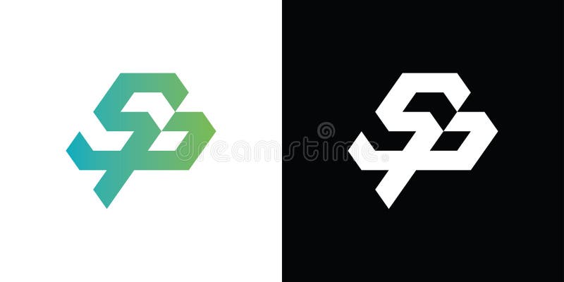 SP Logo, SP Monogram, Initial SP Logo, Letter SP Logo, Letter SP Icon ...