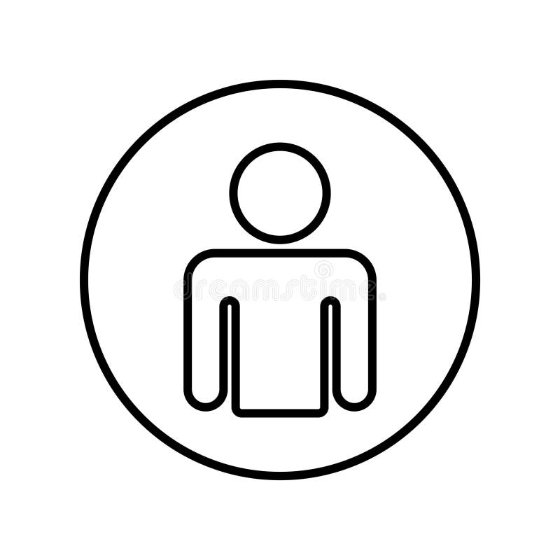 Admin, User, Person Icon Vector Stock Vector - Illustration of person ...