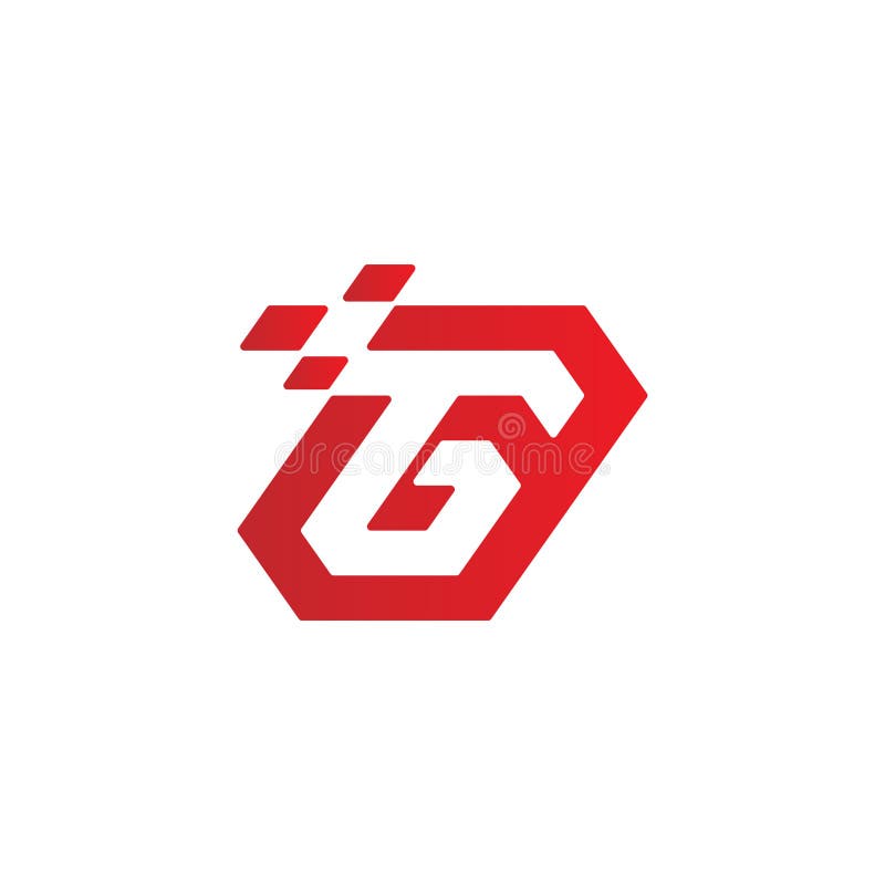 Letter G Digital Logo, Letter G Logo, Initial G Logo, G Logo, Letter G ...