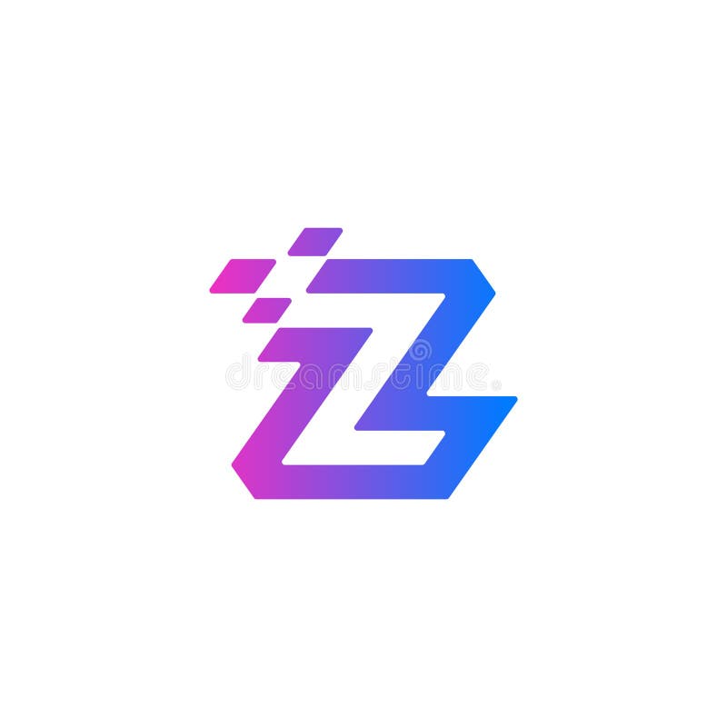 Letter Z Digital Logo, Letter Z Logo, Initial Z Logo, Z Logo, Letter Z ...