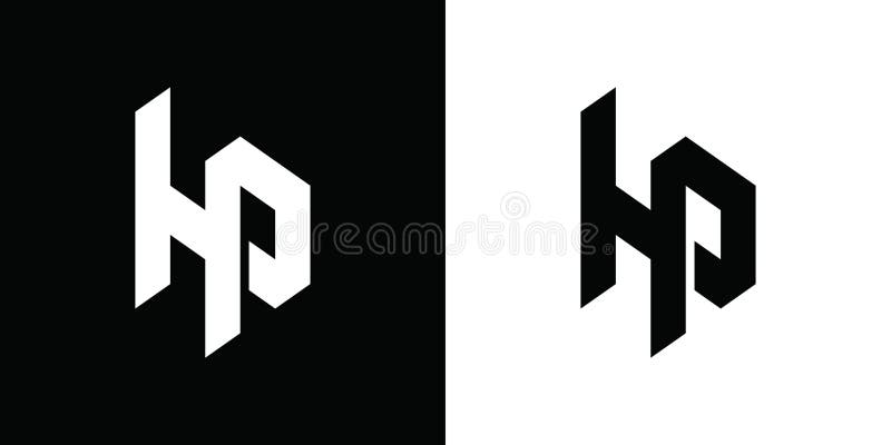 HP Logo, HP Monogram, Initial HP Logo, Letter HP Logo, Letter HP Icon ...