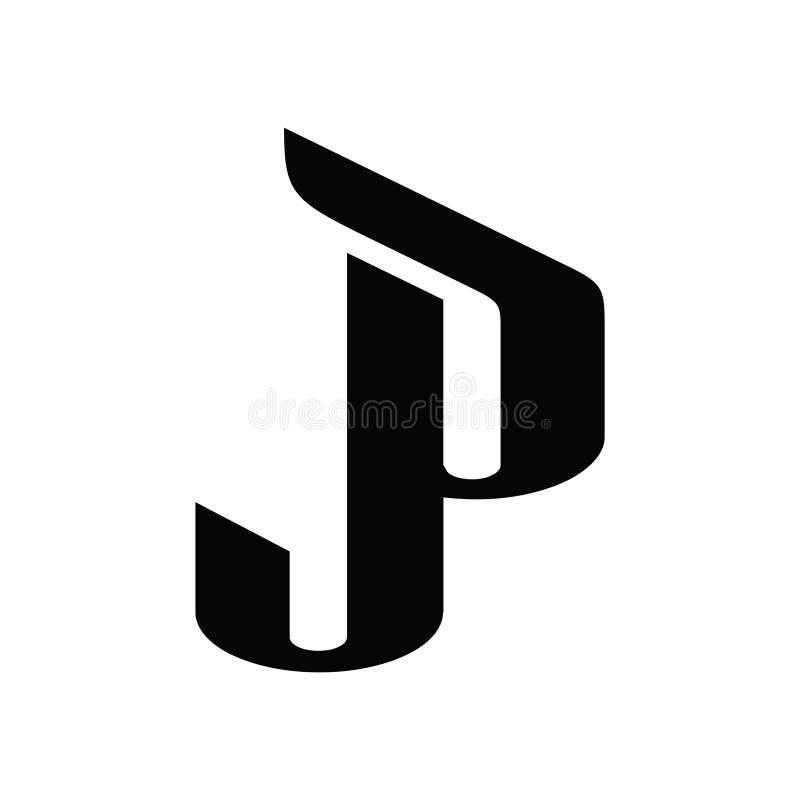 JP Logo, JP Monogram, Initial JP Logo, Letter JP Logo, Letter JP Icon ...