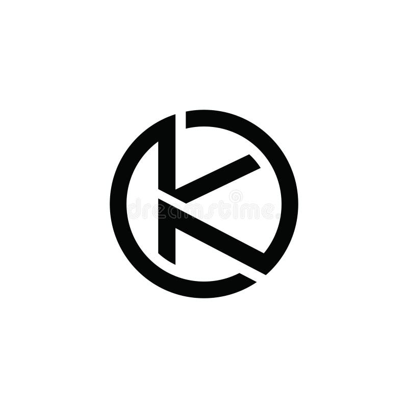 Capital Letter K Monogram Logo Stock Illustrations – 1,335 Capital ...