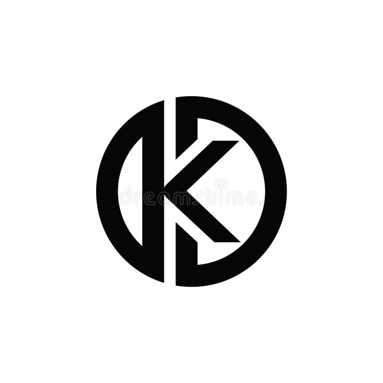 Letter KD Logo, KD Monogram, Initial KD Logo, KD Logo, Letter KD Icon ...