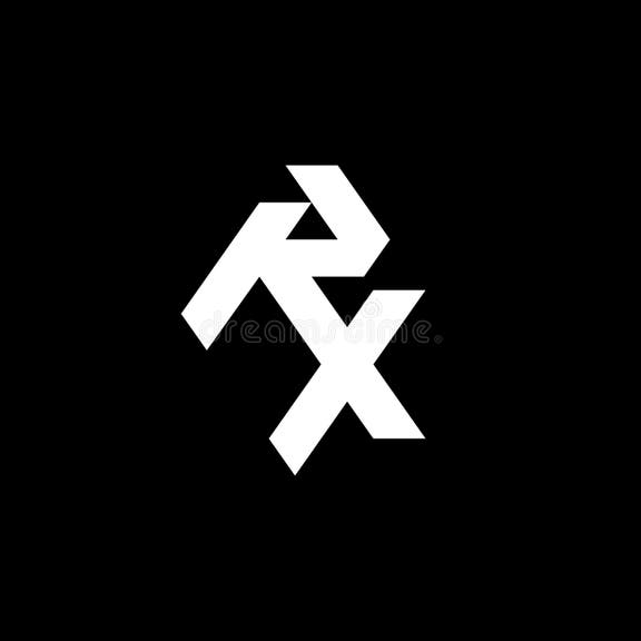 RX Logo, RX Monogram, Initial RX Logo, Letter RX Logo, Letter RX Icon ...