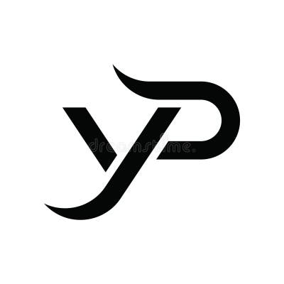 Letter YP Logo, YP Monogram, Initial YP Logo, YP Logo, Letter YP Icon ...