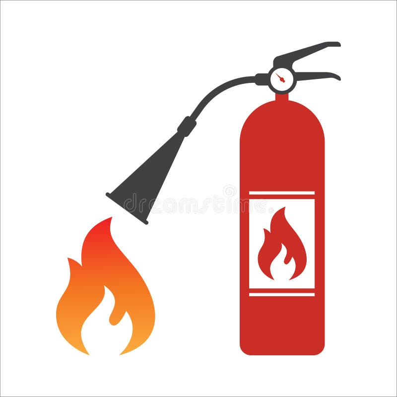 Fire Extinguisher Icon. Fire Extinguisher Symbol. Apar Icon Stock ...
