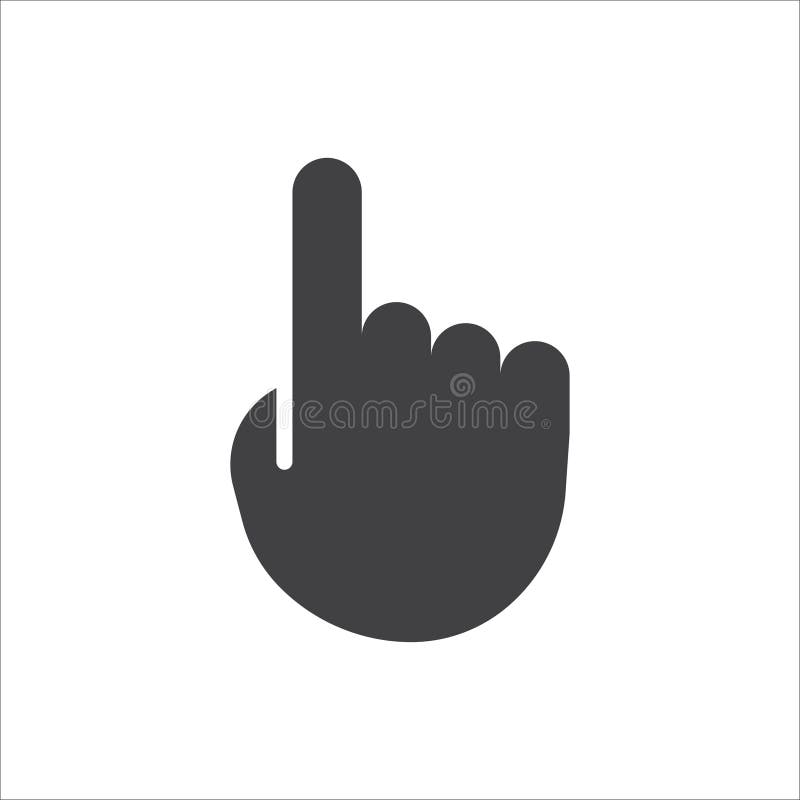 Hand Symbol. Hand Gesture Icon Stock Illustration - Illustration of ...