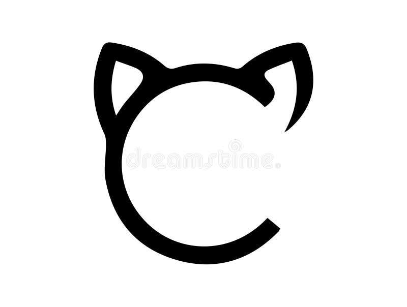 Cat logo template stock vector. Illustration of animal - 270500244