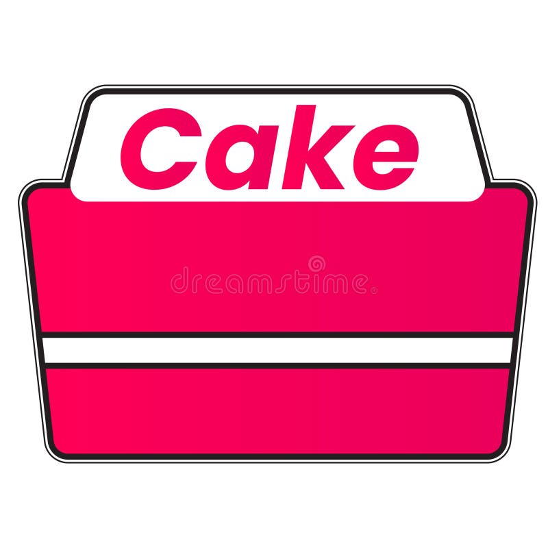 Cake icon vector stock vector. Illustration of cakes - 270908579