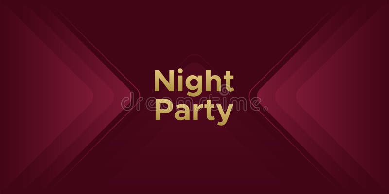Night Party Red Gradient Abstract Background Stock Illustration ...