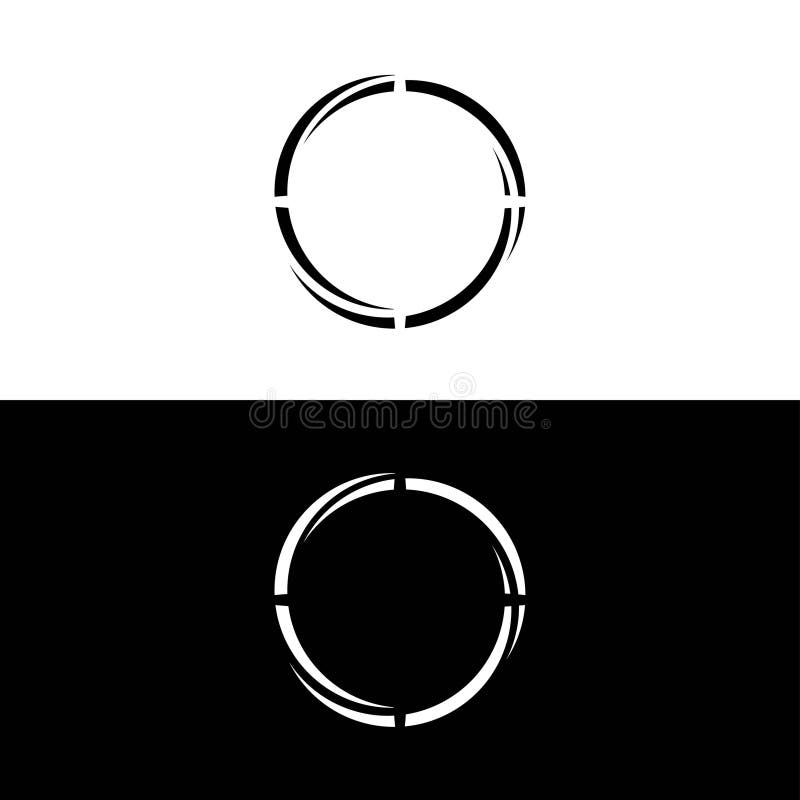 Circle Vector Logo Template Design Stock Vector - Illustration of brand ...