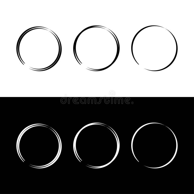 Circle Vector Logo Template Design Stock Vector - Illustration of ...
