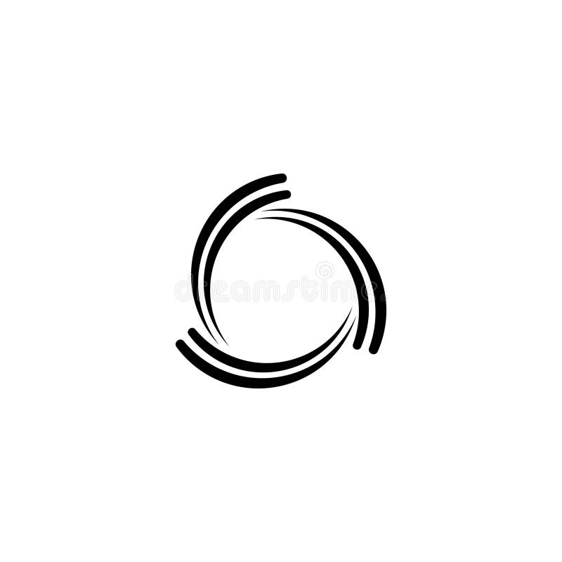 Circle Vector Logo Template Design Stock Vector - Illustration of ...