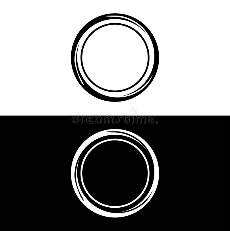 Circle Vector Logo Template Design Stock Vector - Illustration of ...