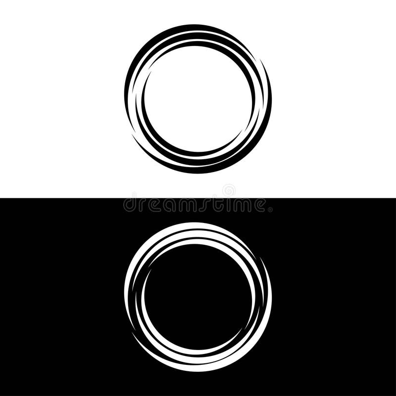 Circle Vector Logo Template Design Stock Vector - Illustration of ...