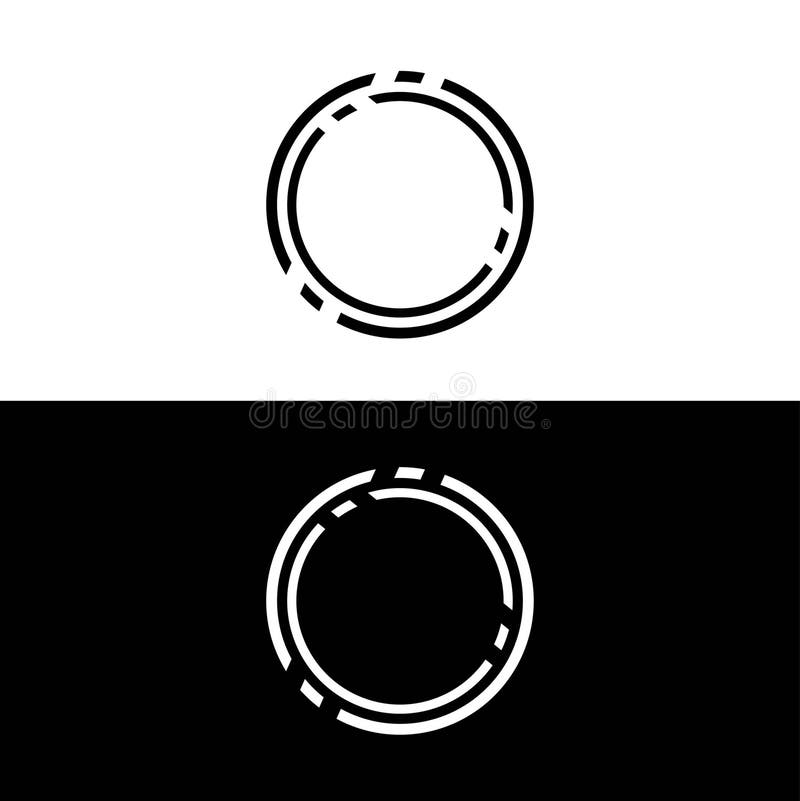 Circle Vector Logo Template Design Stock Vector - Illustration of ...