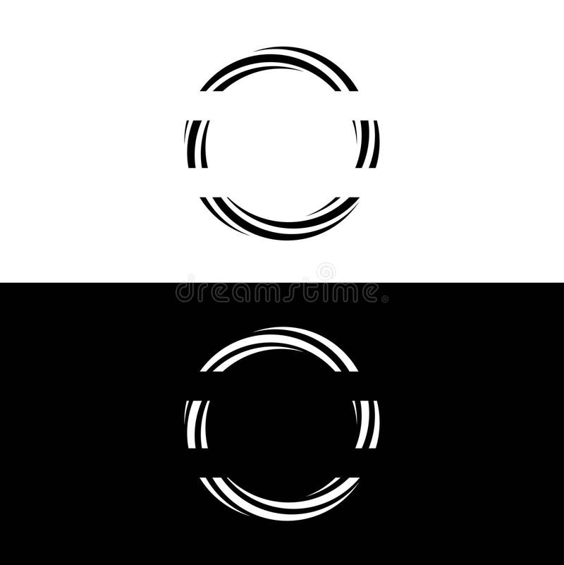 Circle Vector Logo Template Design Stock Vector - Illustration of ...