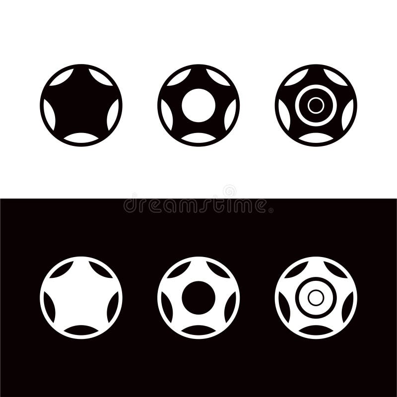 Circle Vector Logo Template Design Stock Vector - Illustration of ...