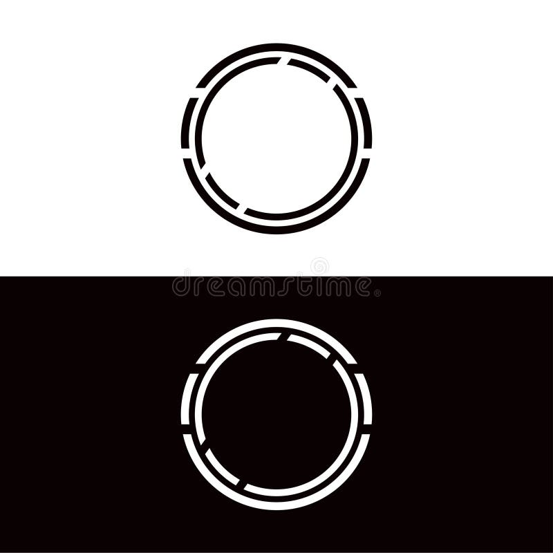 Circle Vector Logo Template Design Stock Vector - Illustration of ...