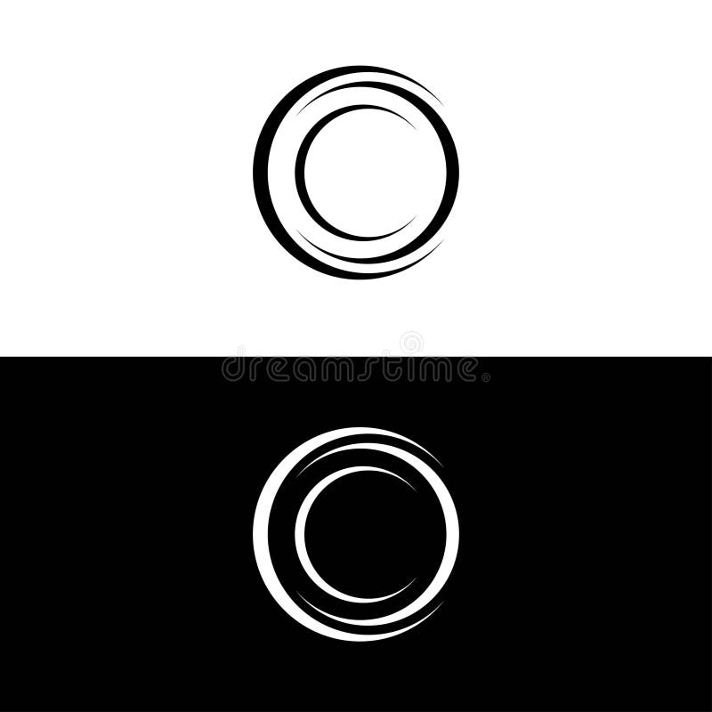 Circle Vector Logo Template Design Stock Vector - Illustration of ring ...