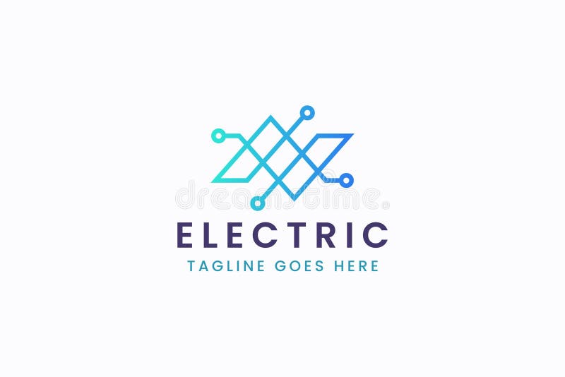Electrical Board Illustration Abstract Logo Business Electronic Stock ...