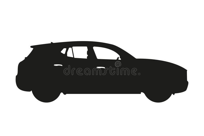 Vehicle Economy Car Silhouette Stock Vector - Illustration of logo ...