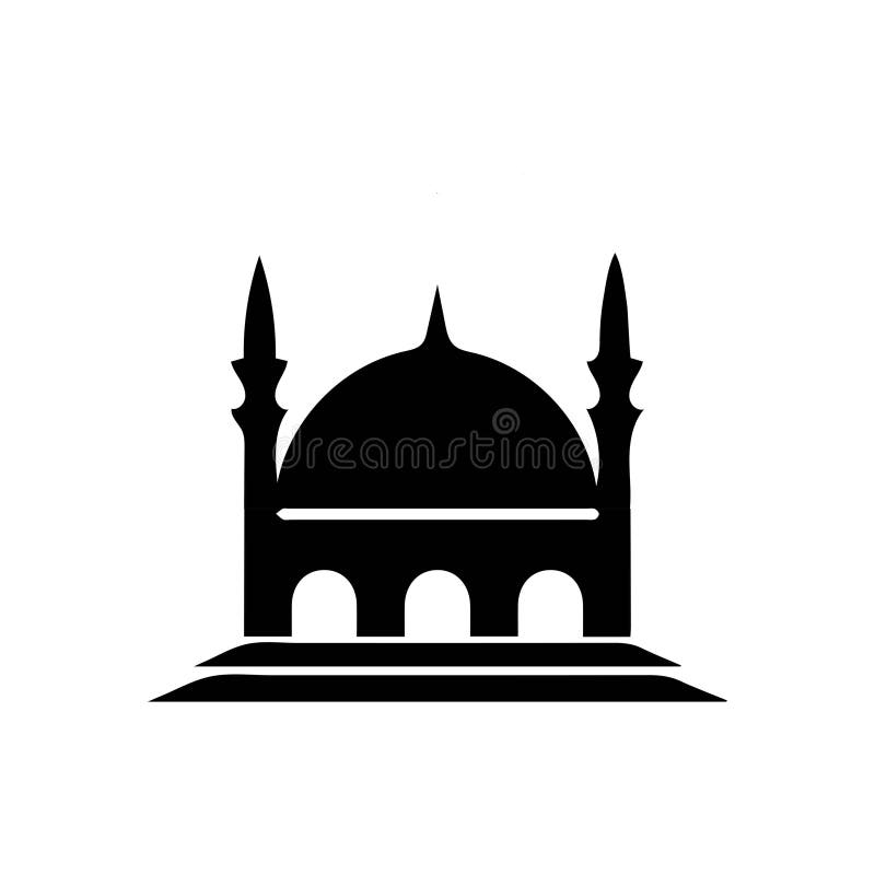 Mosque Vector Illustration Design, Flat Mosque Icon Design Vector ...