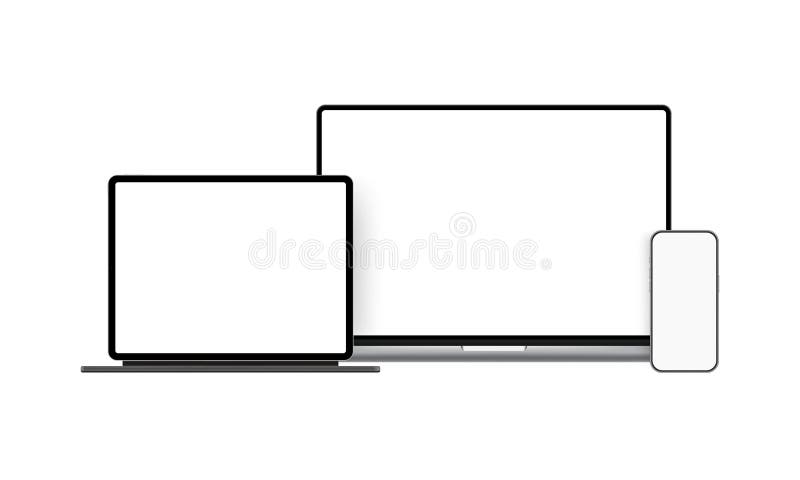 Modern Smartphone with Blank Square Carousel Posts for Your Designs on ...