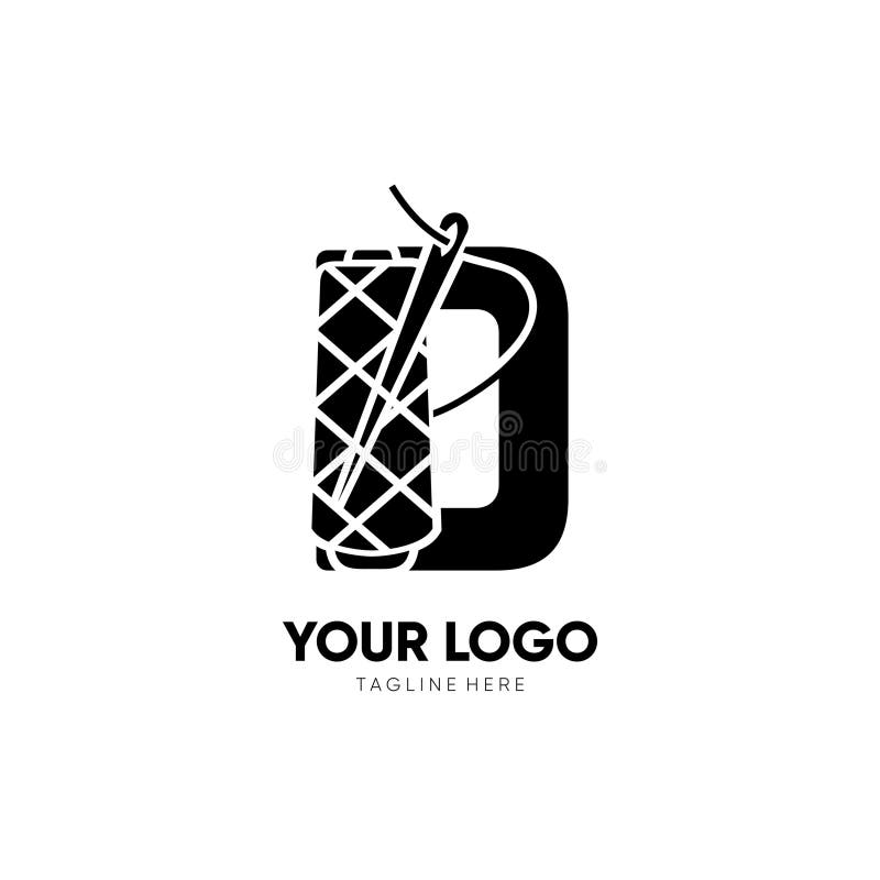 Letter M Sewing Machine Logo Design Vector Icon Graphic Emblem ...