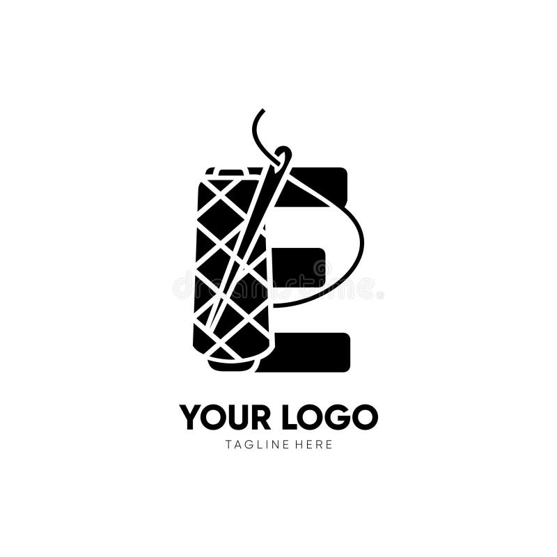 Letter M Sewing Machine Logo Design Vector Icon Graphic Emblem ...