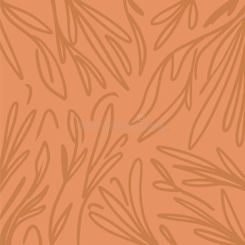 Minimalist Pattern Leaves Background Design Stock Vector - Illustration ...
