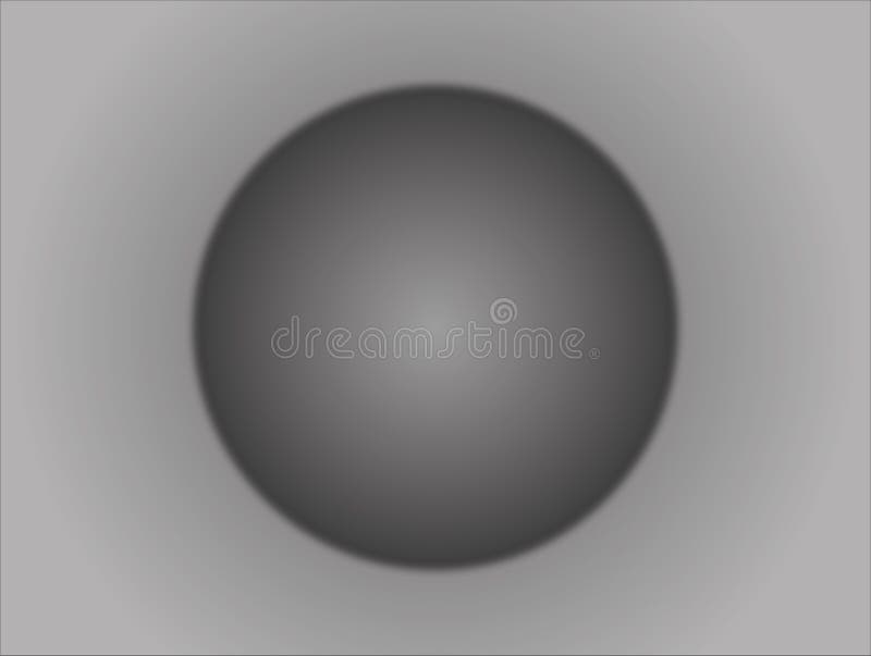 Illustration of a Gray Ball. Stock Illustration - Illustration of white ...
