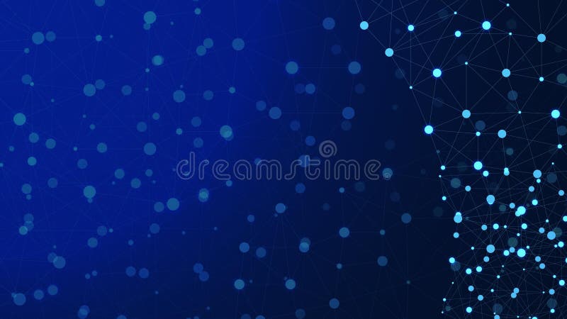 Dots and lines connection. stock vector. Illustration of background ...