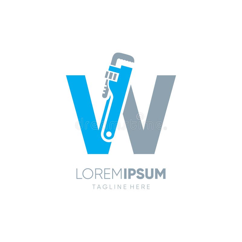 Letter Wrench Logo Stock Illustrations – 1,300 Letter Wrench Logo Stock ...