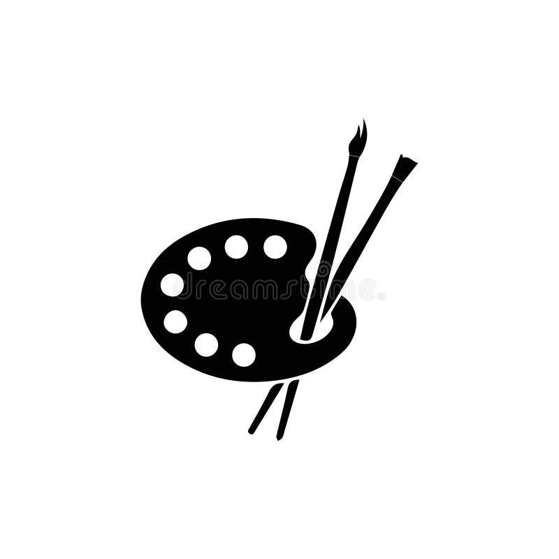 Paint Icon Set. Paint Brush Icon Vector. Paint Roller Icon Vector Stock ...