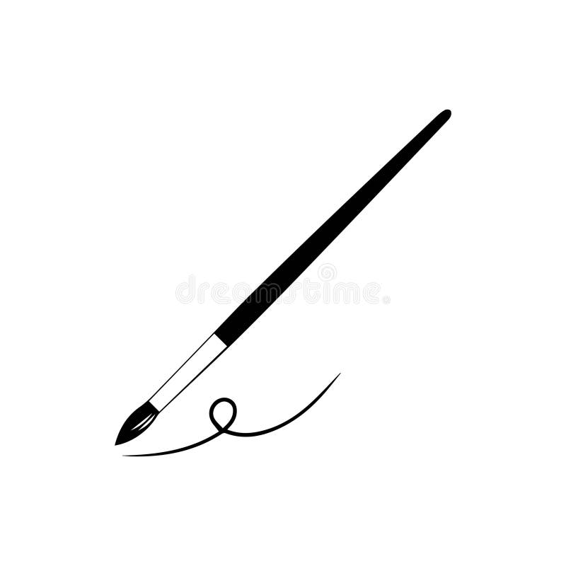 Paint Icon Set. Paint Brush Icon Vector. Paint Roller Icon Vector Stock ...