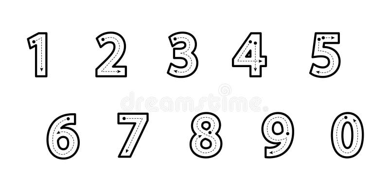 How To Write Number. Practice Writing Numbers . Writing Numbers ...