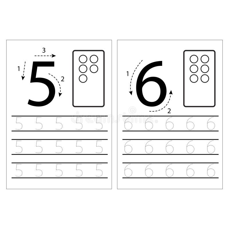 How To Write Number. Practice Writing Numbers . Writing Numbers ...