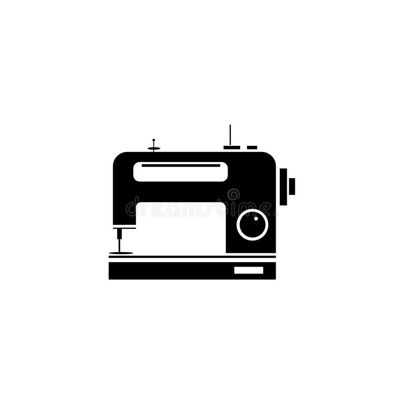 Sewing Machine Icon Abstract Vector Illustration Design Stock Vector ...
