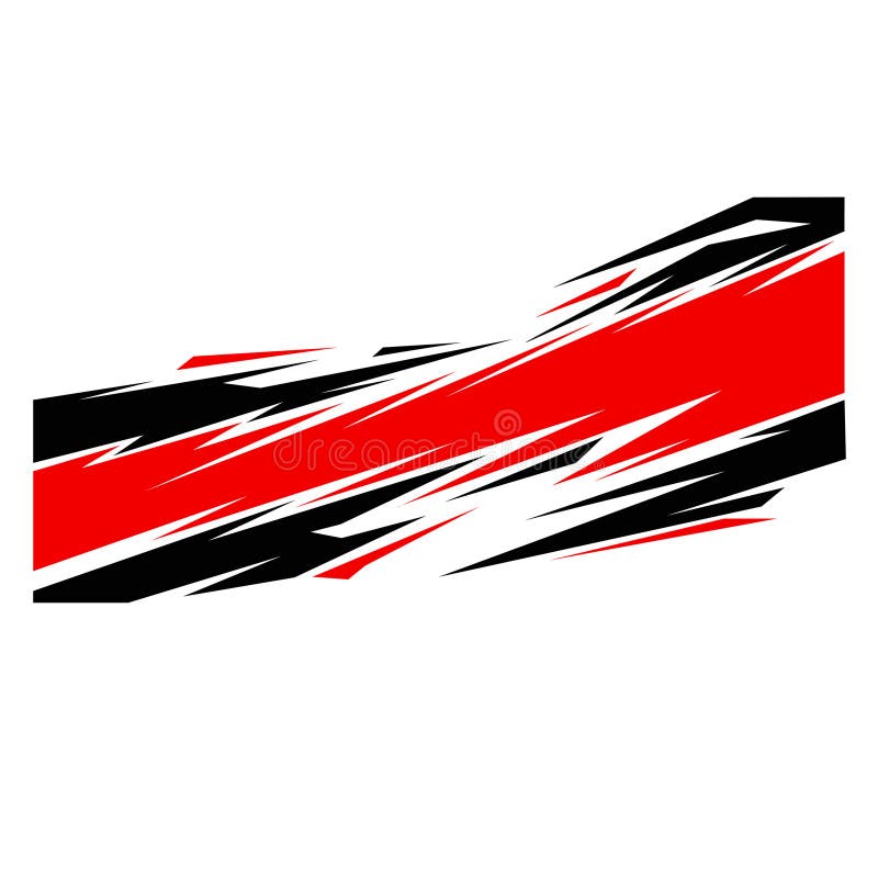 Race Car Wrap Background Vinyl Sticker Vector Design Stock Vector ...