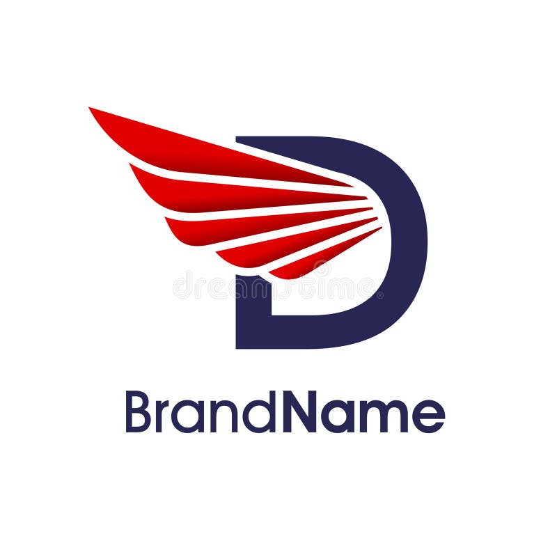 Letter D Wing Logo Stock Illustrations – 354 Letter D Wing Logo Stock ...