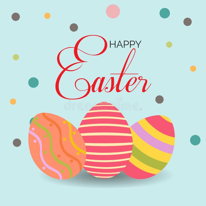 Happy Easter. stock illustration. Illustration of colorful - 274769217
