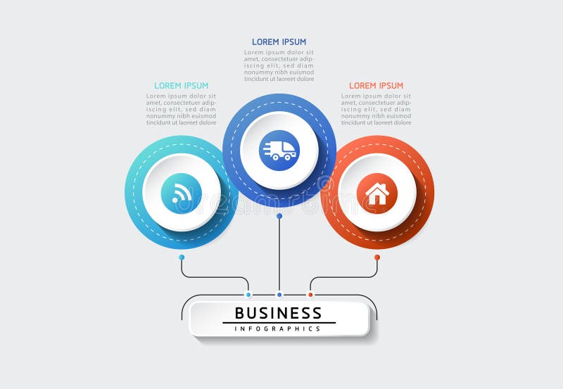 Vector Business Presentation Connecting Steps Infographic Template ...
