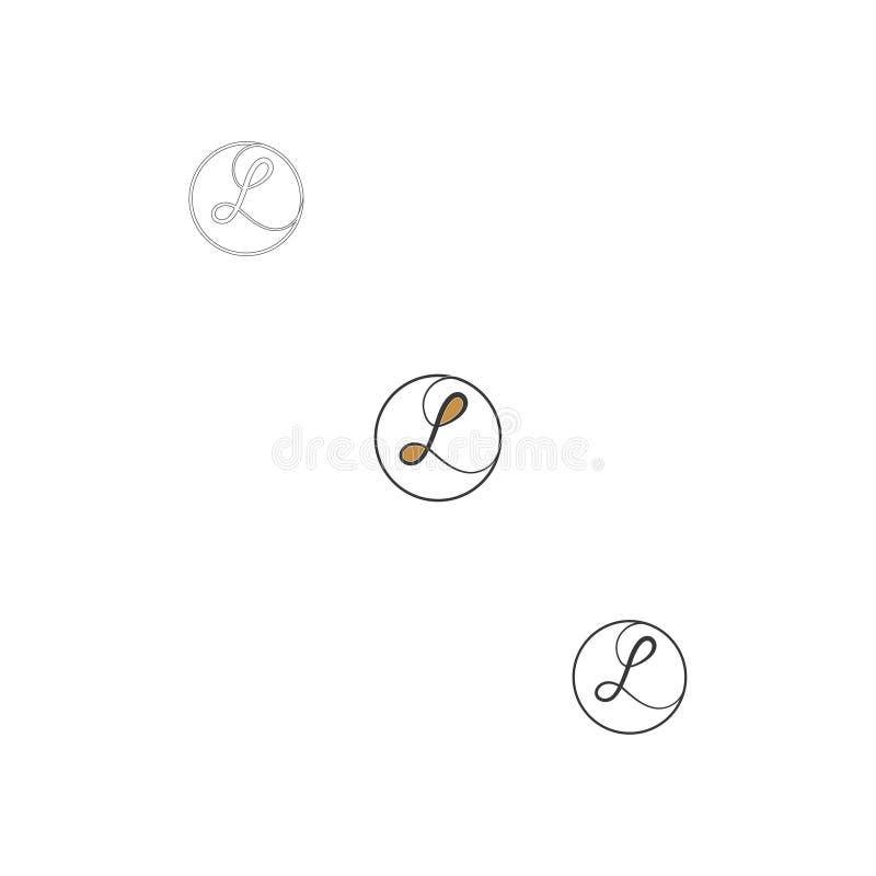 Alphabet Initials Logo OL, LO, O and L Stock Vector - Illustration of ...