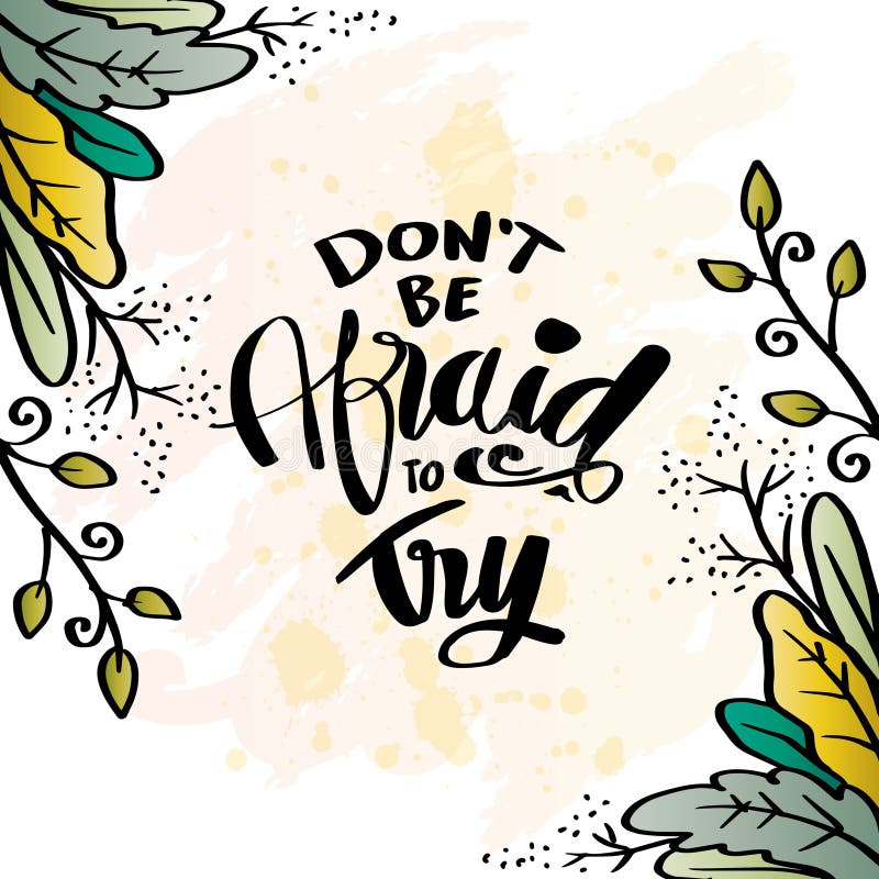 Don T Be Afraid Clipart People