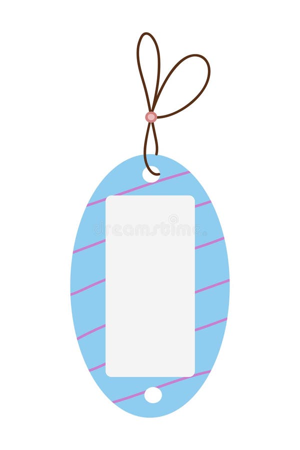 Blank Gift Box Tags or Sale Shopping Labels with Rope Stock Vector ...